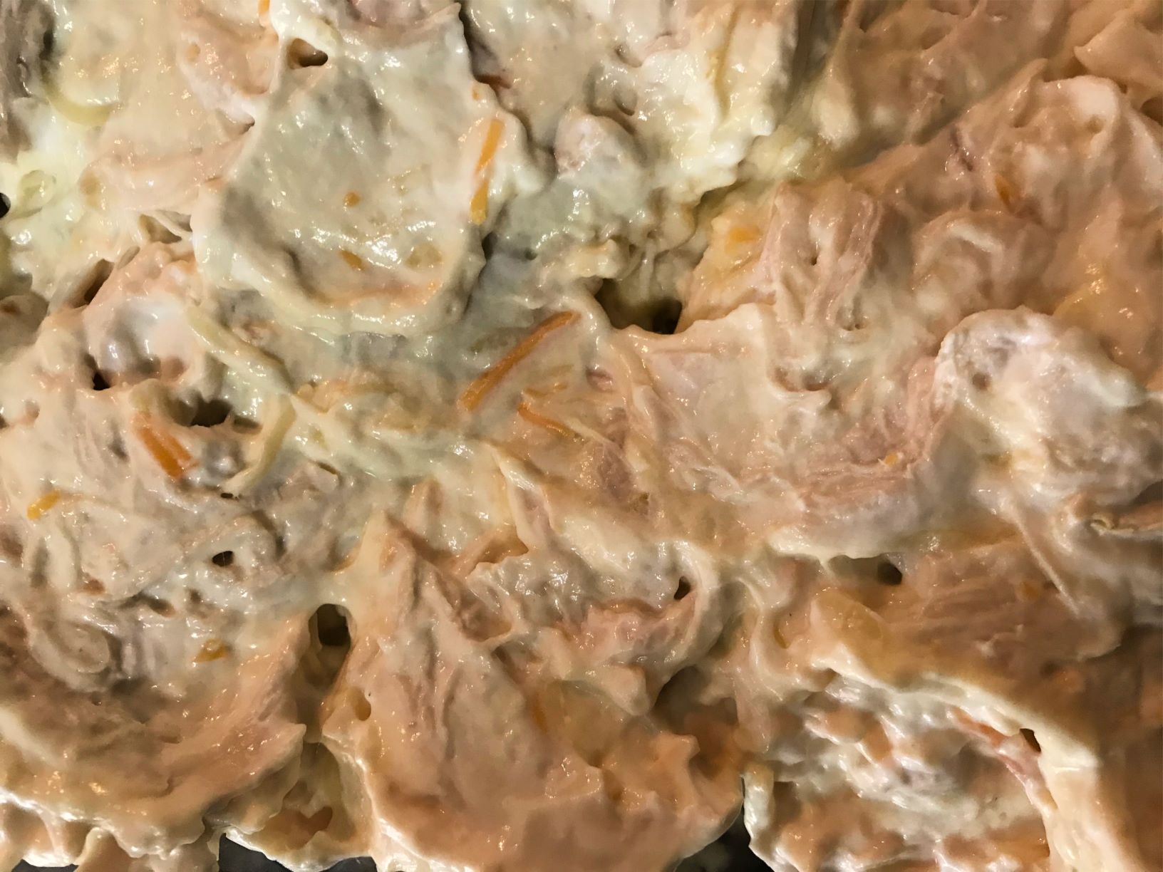 Creamy Chicken Casserole with Ritz Cracker Topping