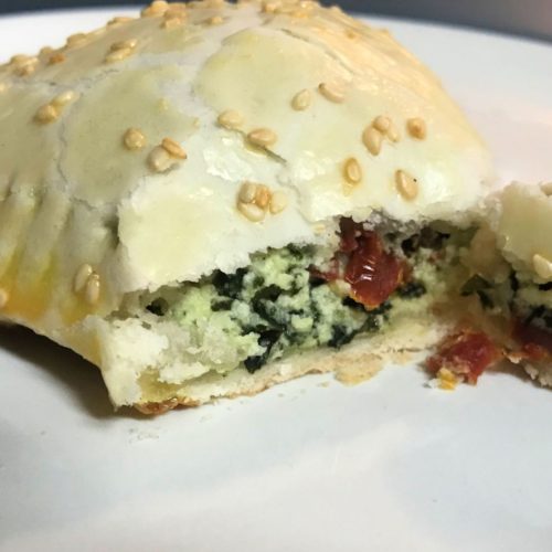 Spinach Cheese Hot Pockets